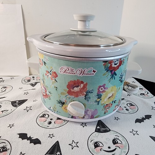 The Pioneer Woman 1.5 Quart Electric Crock Pot - Sweet Romance Pattern ...
