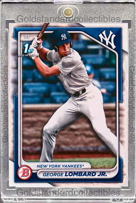 George Lombard Jr. RARE ROOKIE BOWMAN INVESTMENT CARD SSP YANKEES ROY ...