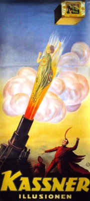 Kassner Illusionen - Vintage Style Magic Magician Poster 36 x 16 NEW | eBay
