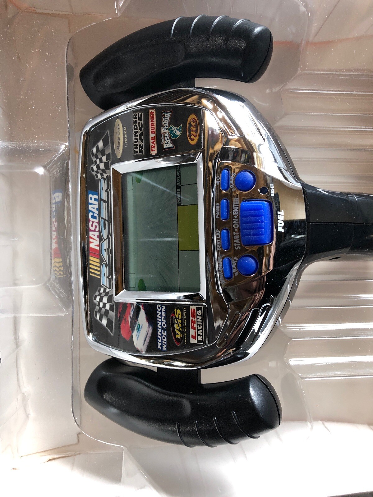 Nascar Racer Hand-Held 1998 Radica Monte Carlo Virtual Racing Game ...