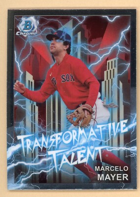 2023 Bowman Draft Marcelo Mayer #TT-6 Transformative Talent - Red Sox ...