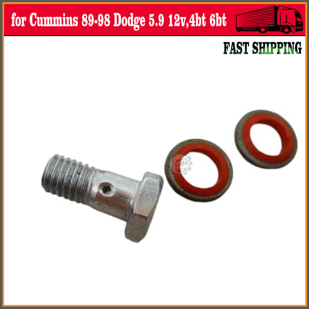 3924726 New Fuel return line check valve for Cummins 89-98 Dodge 5.9 ...