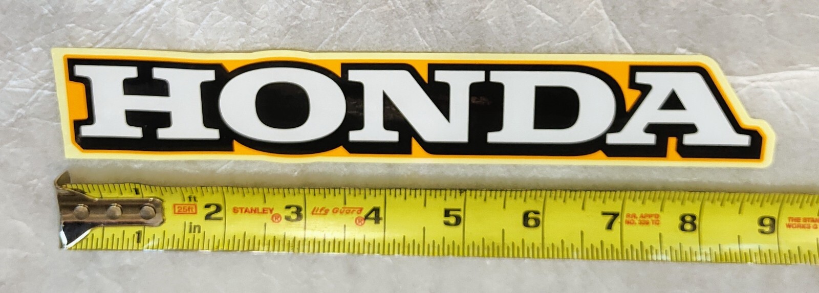 GENUINE HONDA DECAL STICKER FOR HONDA MOTORCYCLES, CARS, ATVS IN HONDA ...