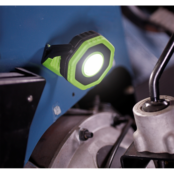 Sealey LED700P, Rechargeable Pocket Magnetic Floodlight 360° 7W COB LED ...