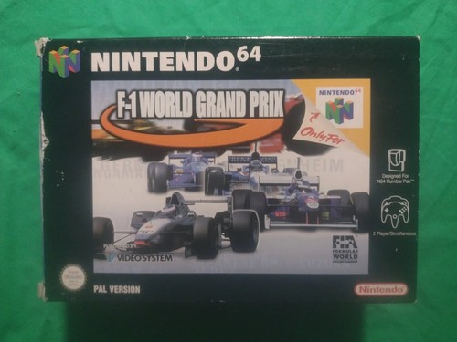 F1 World Grand Prix N64 PAL Version Box and Manual - NO GAME | eBay