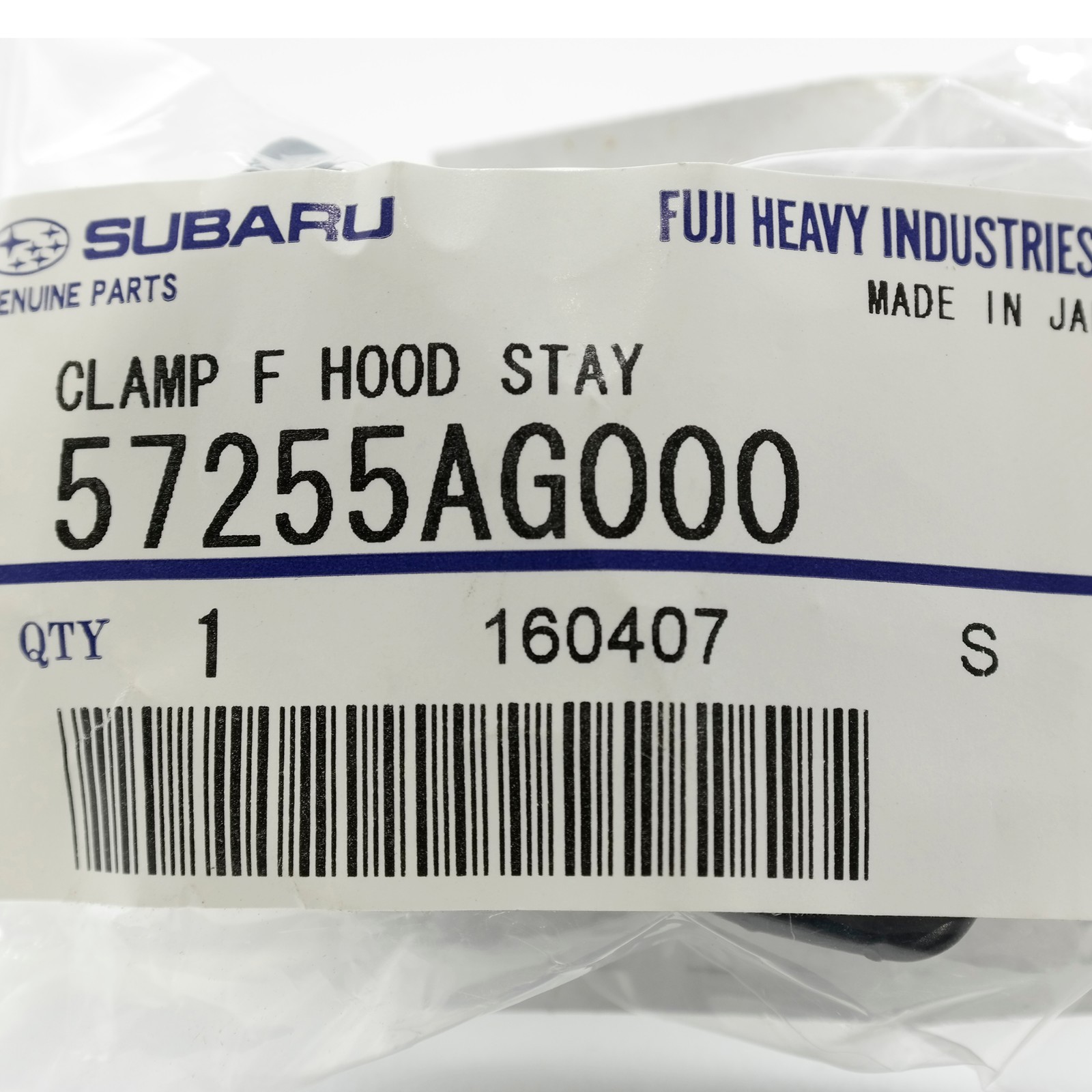 OEM 2012-2018 Subaru Front Hood Rod Clamp Bracket Crosstrek Impreza ...