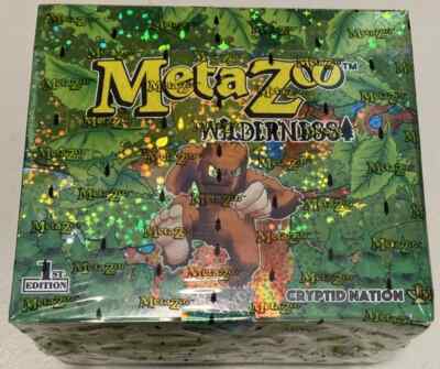 6x - MetaZoo TCG Wilderness Booster Boxes 1st Edition Box - SEALED NEW ...