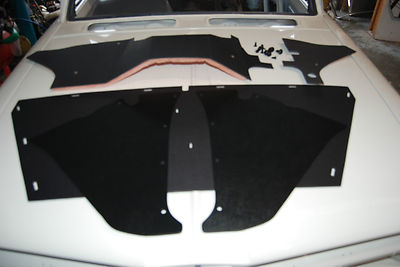 FB EK HOLDEN 1 x REAR SEAT PANEL 1 x FIREWALL INSULATION PANEL PAIR ...