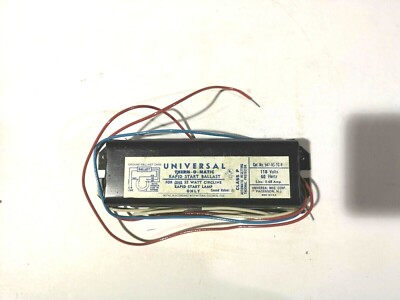 NEW Magnatek Universal BALLAST 547-RS-TC-P 118V 60 Hz Rapid Start 547 ...