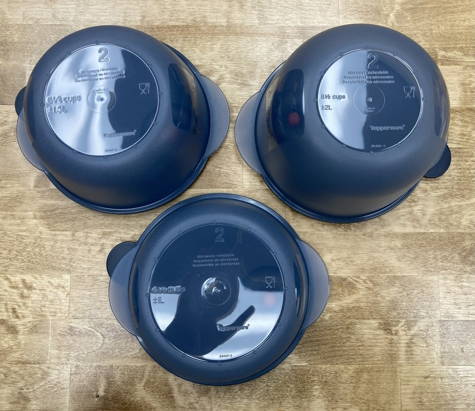 Tupperware CrystalWave Microwave Bowl Sets-Cosmo-Assorted Sizes-NEW ...