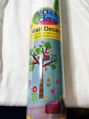 Stephen Large Wall Art - Owls, Tree, And Flowers - Arrange And Rearrange | eBay