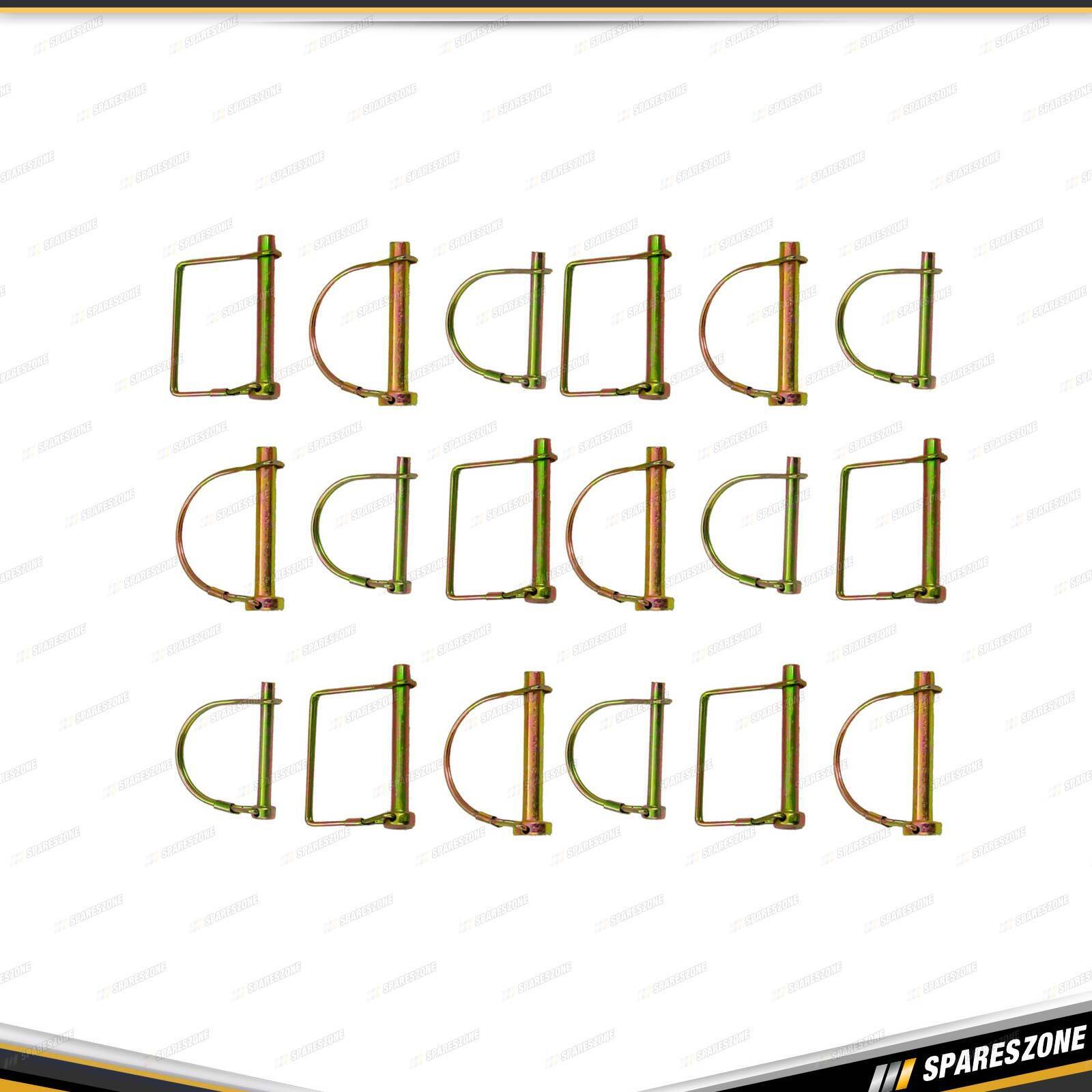 20 Pcs of PK Tool 75mm 3 Inch PTO Pins Assortment - Square & Half Moon ...