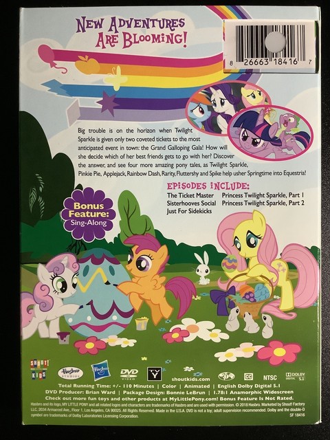 My Little Pony Friendship Is Magic: Spring Into Friendship (DVD) for ...