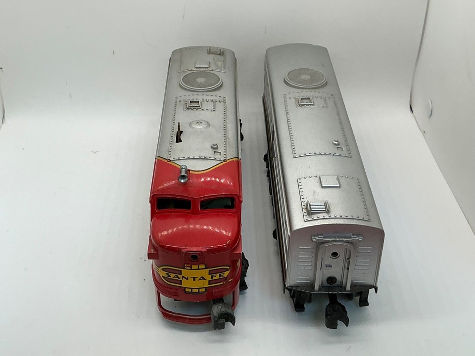 Vintage, Lionel Santa Fe Diesel engine 218 w/ Tender 8021, pre owned | eBay