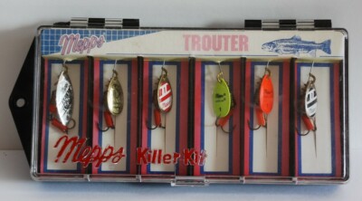 VINTAGE MEPPS TROUTER "KILLER KIT" SPINNER LURES - NEW | eBay