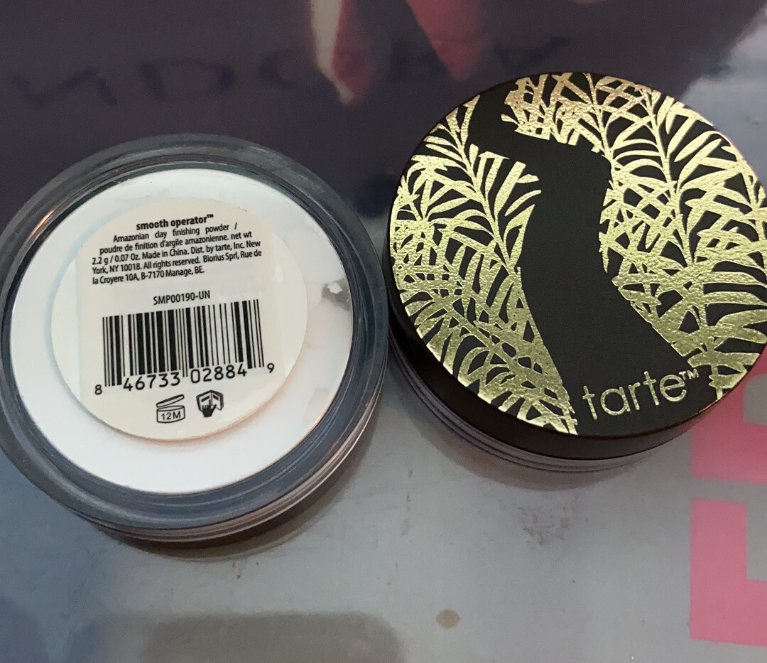 tarte Smooth Operator Amazonian Clay Finishing Powder Travel Size for ...