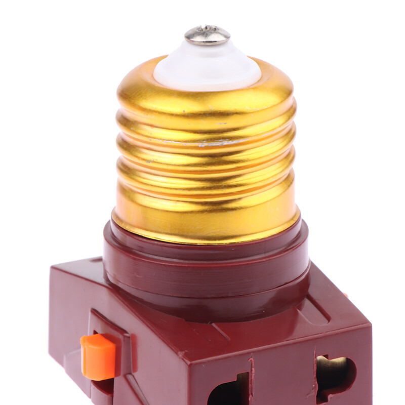 E27 Screw Multi-purpose Socket Switch Lamp Holder Plug Socket Lamp Base ...