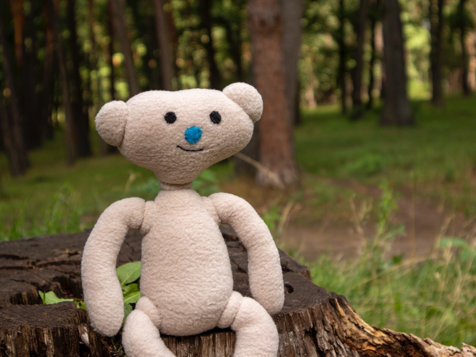 BEAR Alpha plush toy Horror Bear alpha soft toy Bear plush toy Bear ...