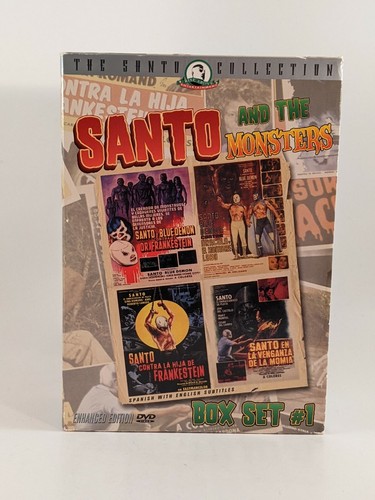 Santo: Box Set #1 (DVD, 2003, 4-Disc Set, The Santo Collection ...