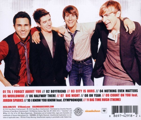 BIG TIME RUSH "BTR" CD NEW+ 886974291824| eBay