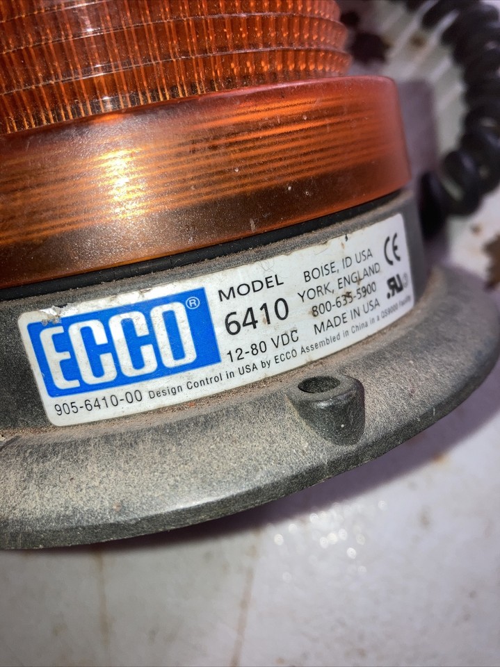 ECCO 6410 SERIES LOW-INTENSITY STROBE Utv Or Maintenance Vehicle Light ...
