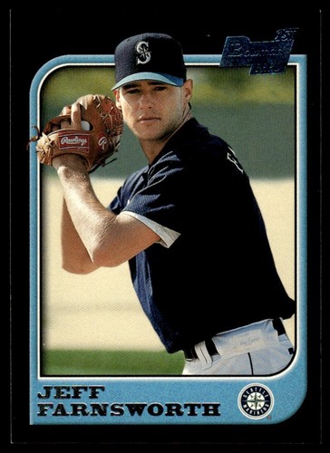 1997 Bowman #186 Jeff Farnsworth Rookie Seattle Mariners | eBay