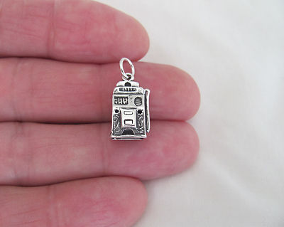 Sterling Silver Slot machine charm | eBay
