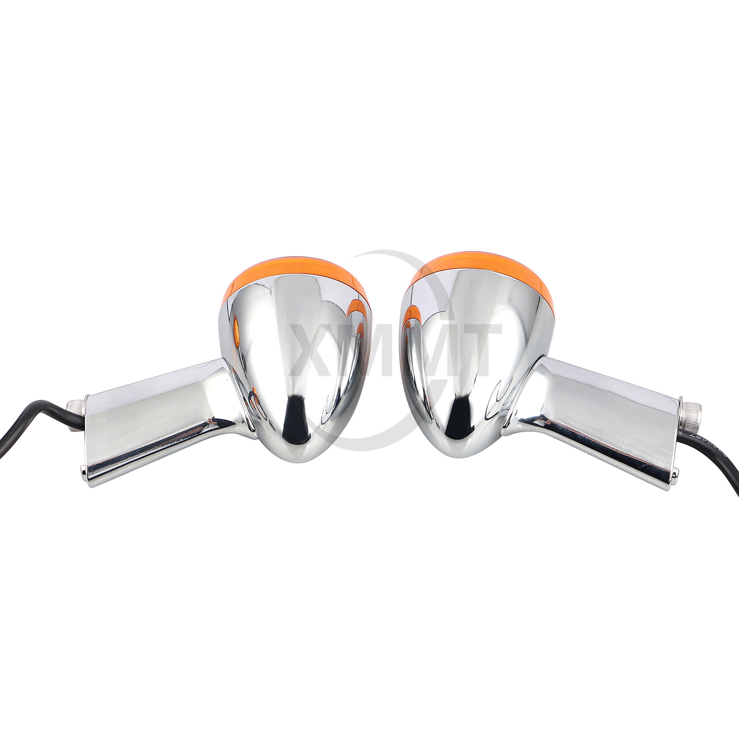 Chrome Rear LED Turn Signal Light For Harley Sportster Custom XL1200C ...