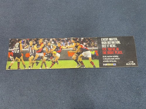 AFL Bar Mat Collingwood & Essendon Bombers | eBay Australia