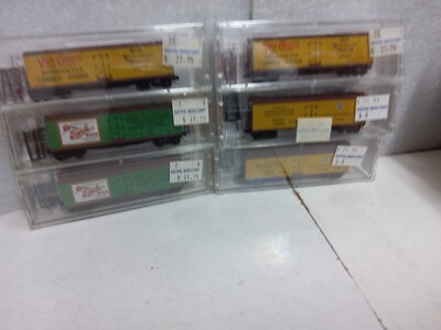 N SCALE MICRO TRAINS 40 FT.WOOD REEFER URTC.TIVOLI BEER.ERIEX 6 | eBay