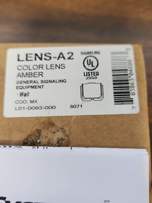 System Sensor LENS-A2 color lens amber | eBay