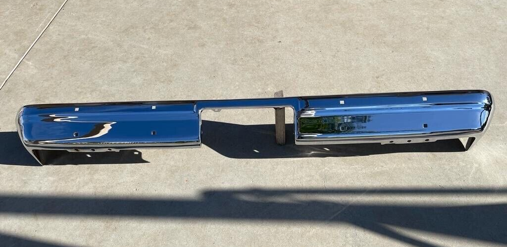 1981-1987 Chevrolet Chevy Truck Rear Bumper | Triple Plated Chrome ...