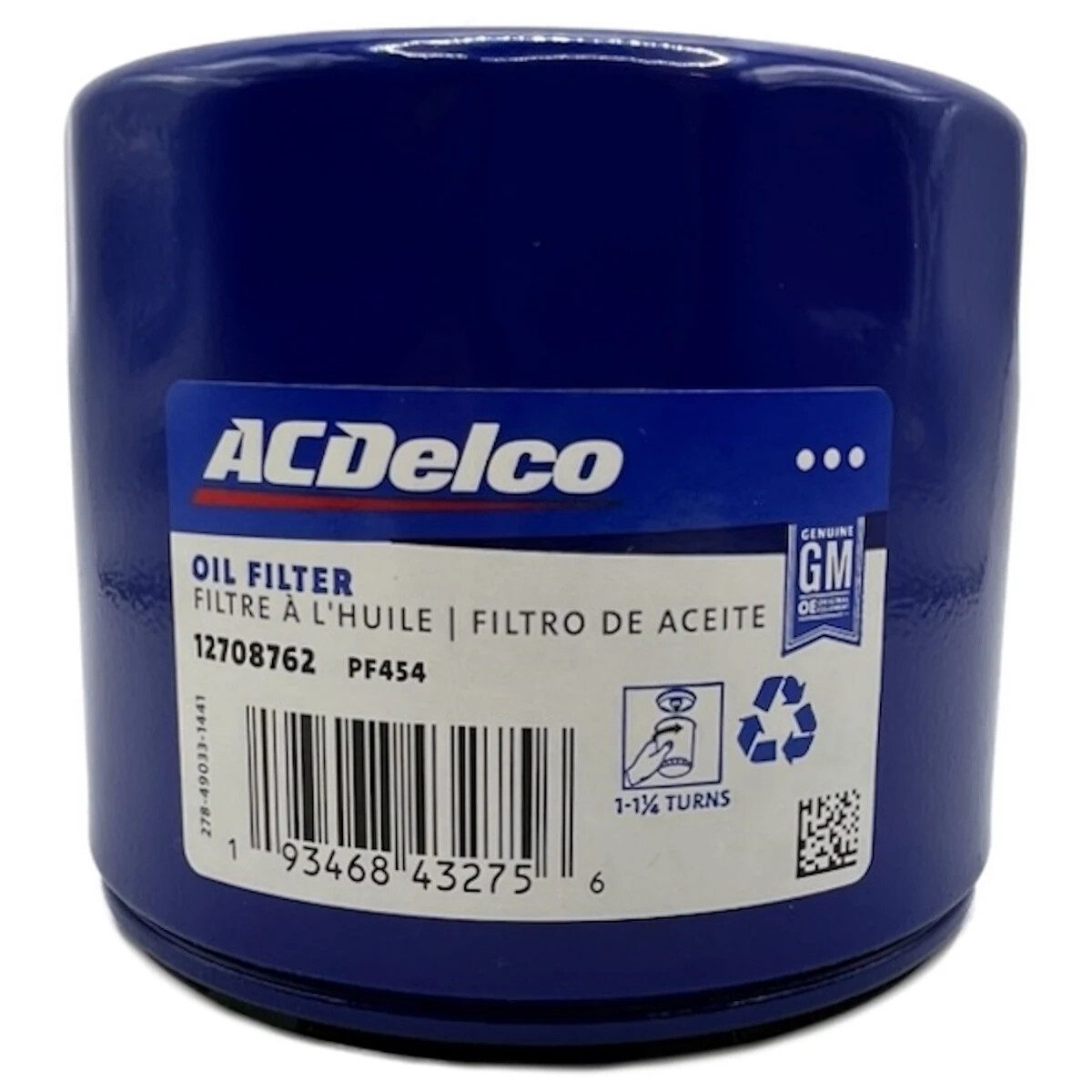 AC-Delco PF454CL - cross reference oil filters | oilfilter ...