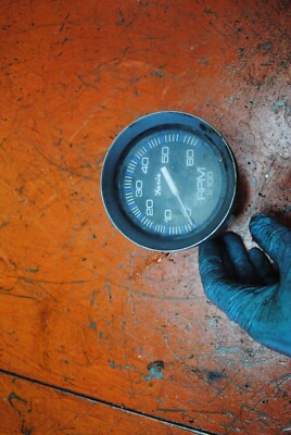 1987 SeaRay Seville OMC COBRA 3.0L Faria Tachometer Gauge Freshwater | eBay