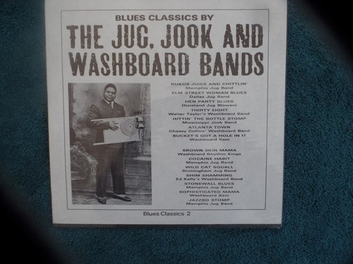 Blues Classics by The Jug, Jook And Washboard Bands Vinyl LP 1964 NEW ...