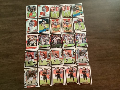 Cleveland Browns Lot of Twenty-Five Cards, Former And Current Players ...
