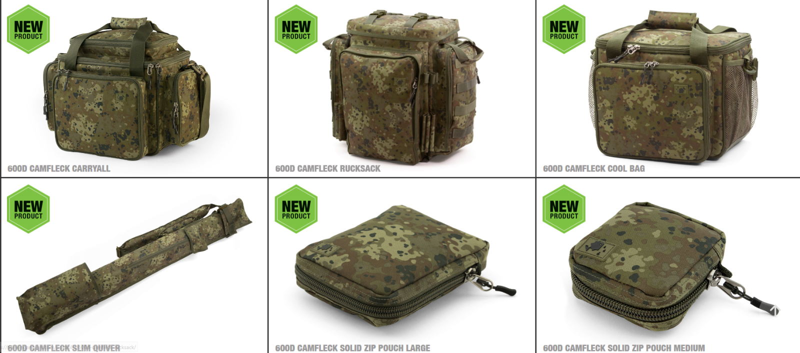 Thinking Anglers Camfleck Luggage Range Rucksack - Slim Quiver - Reel ...