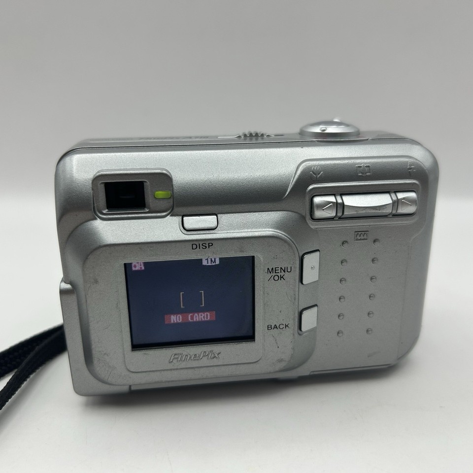 Fujifilm Digital Camera FinePix A210 3.2MP Silver - Tested & Working ...