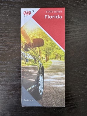 AAA Road Map-The Map of Florida -State Series-2023 | eBay