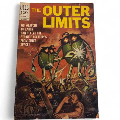 The Outer Limits Dell Comic No. 1 (1964) – Sci-Fi Alien Invasion Cover ...