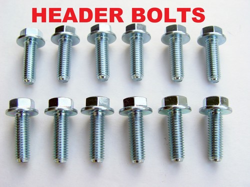 JC07 LS1 LS2 LS6 LS7 Exhaust Header Manifold Bolts kit LSX LS2 LS3 LS6 ...