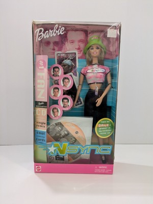 2000 Barbie Doll NSync #1 Fan with CD & Cards *New In Box* Mattel | eBay
