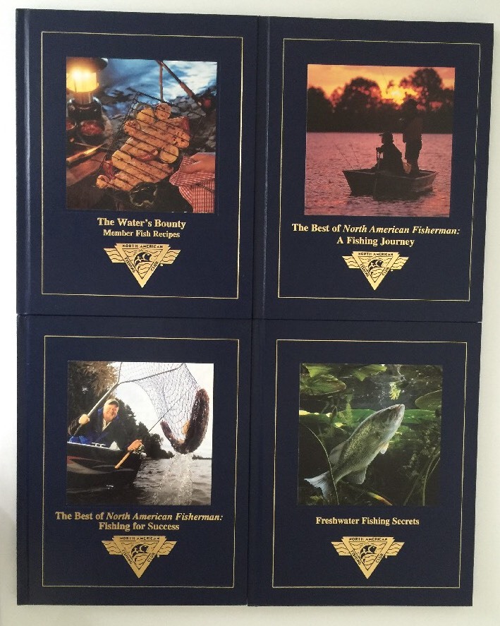 Lot of 4 NAFC North American Fishing Club Books Bass Freshwater Tips | eBay
