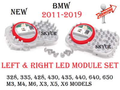 Headlight LED Light Insert Diode Module For BMW E92 F32 F06 F04 F12 F36 ...