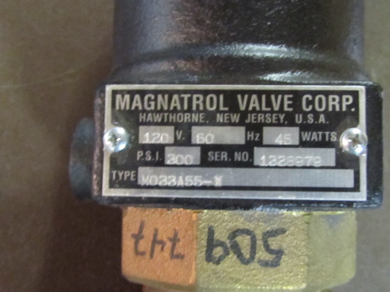 Magnatrol M033A55-W 1-1/4 Inch Valve Bronze Manual Overide NEW | eBay