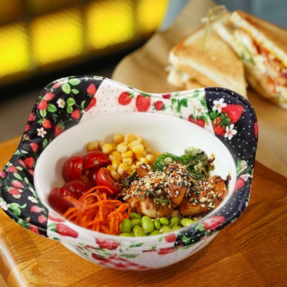 Bowl Cozy Pattern Template Acrylic Bowl Wrap Template Bowl Wrap Sewing ...