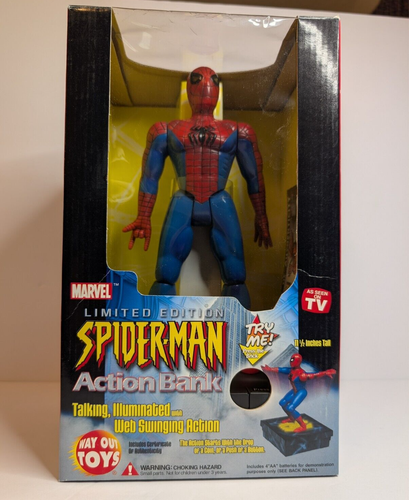MARVEL "SPIDERMAN" LIMITED EDITION ACTION BANK COLLECTIBLE, 2002 Way ...