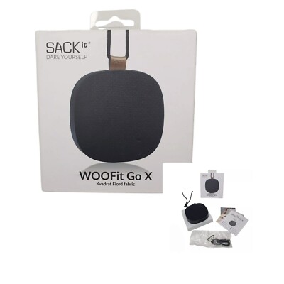 woofit go x portable compact bluetooth speaker black fabric wireless by ...