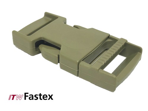 ITW Fastex - Side Release Buckle - Khaki - 25mm - Pack of 6 | eBay