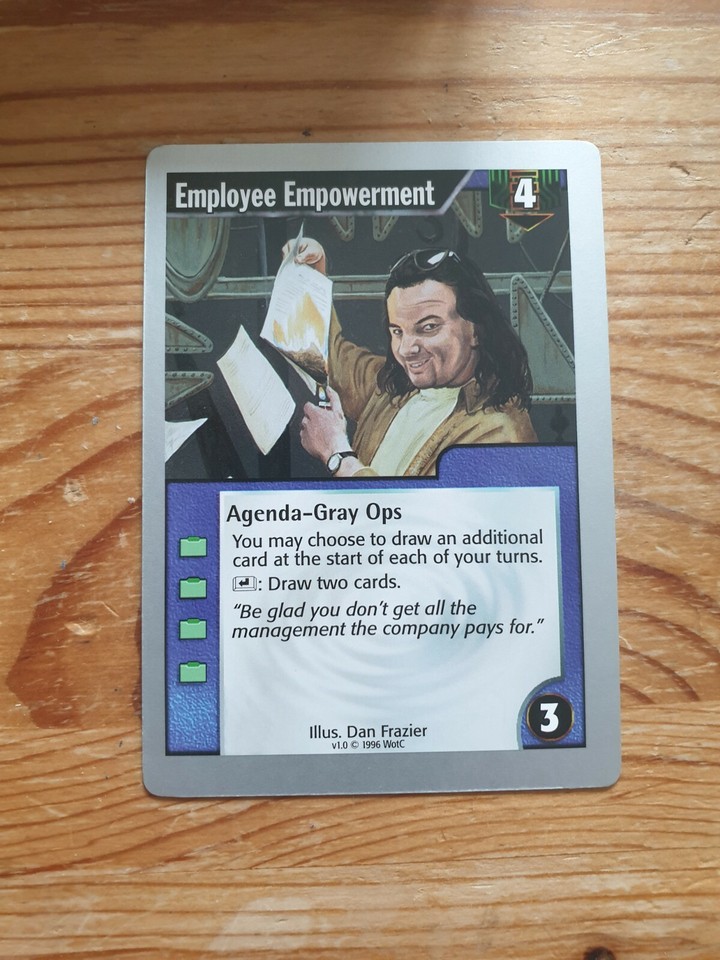 Netrunner CCG Base Set V.1.0 Corporate Trading Card Singles Wizards of ...